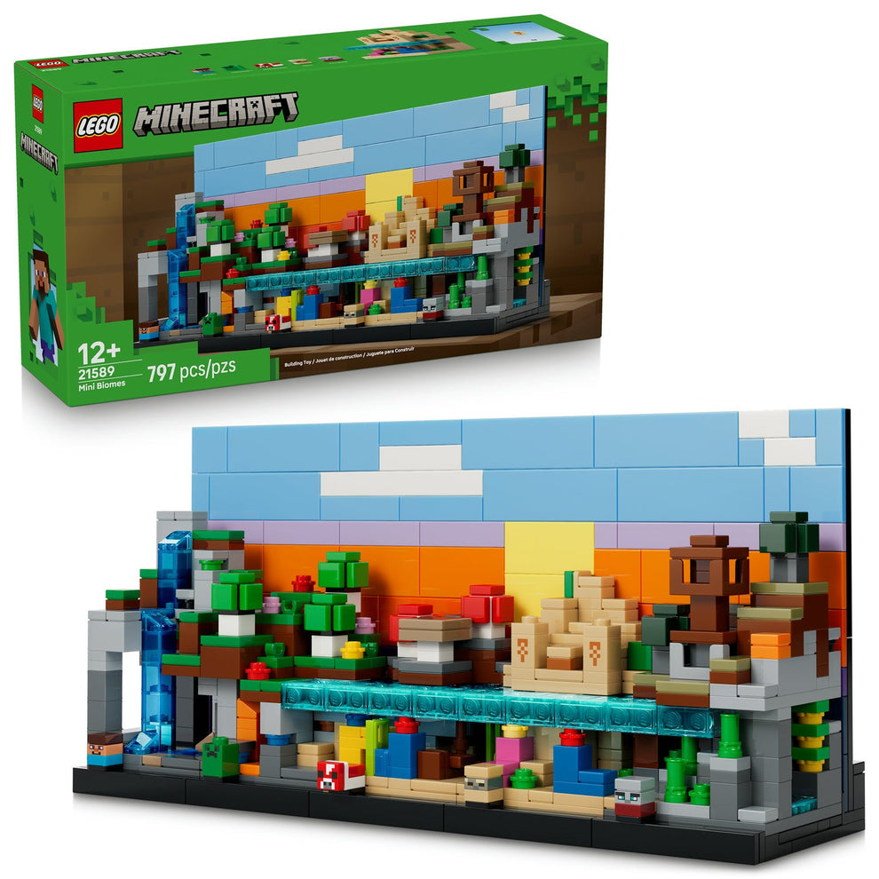 LEGO® Minecraft® Mini Biomes 21589 – The Pieceful Project