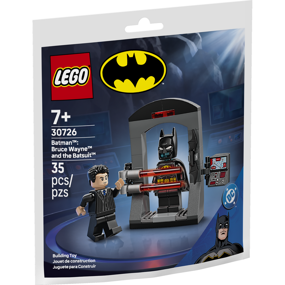 LEGO® Batman™: Bruce Wayne™ and the Batsuit™ 30726 – The Pieceful Project