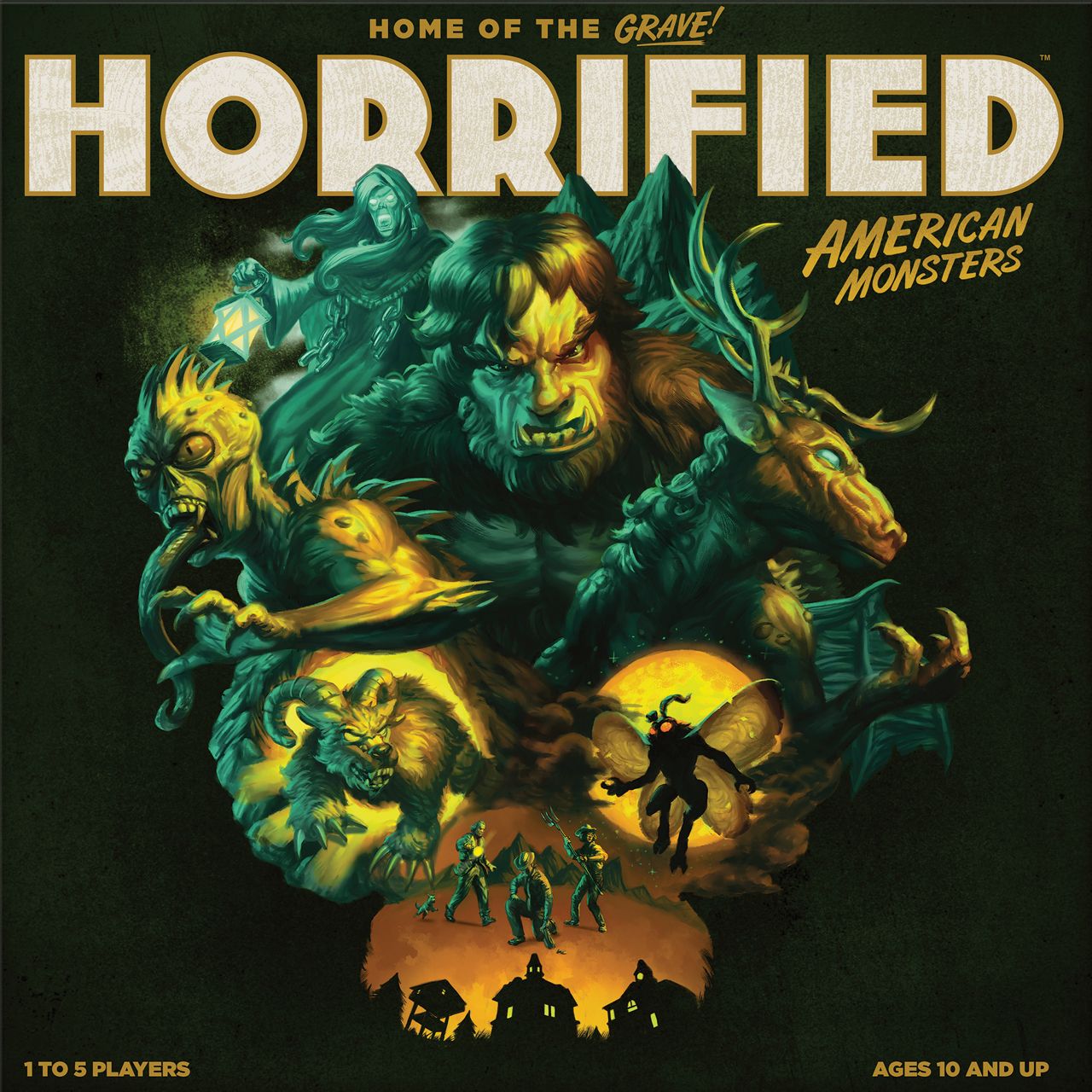 Horrified: American Monsters Board Game | Ravensburger – The Pieceful ...