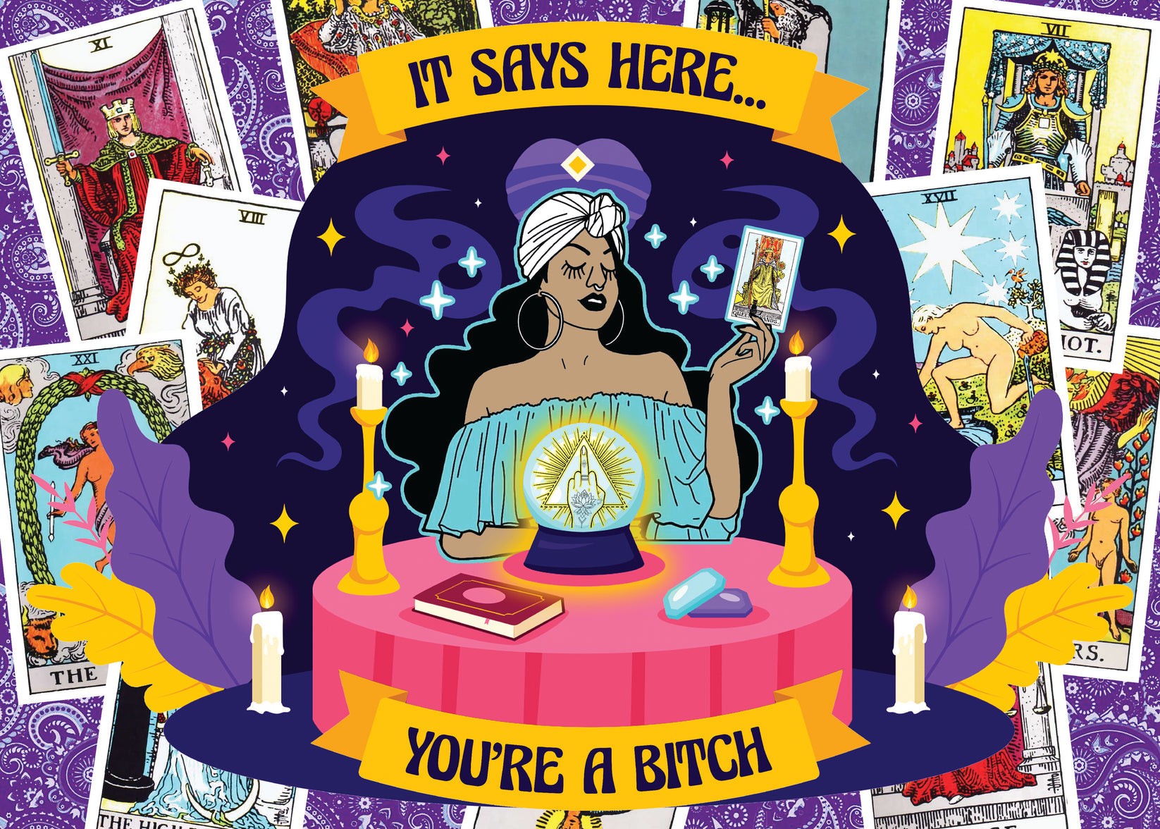 Tarot Bitch 1000 Piece Puzzle – The Pieceful Project