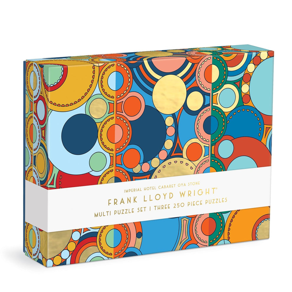 Frank Lloyd Wright Imperial Hotel Multi Puzzle Set (3 x 250 pieces ...