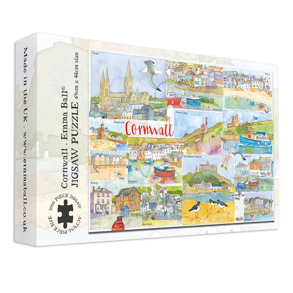 Emma Ball Cornwall 1000 Piece Jigsaw Puzzle – The Pieceful Project